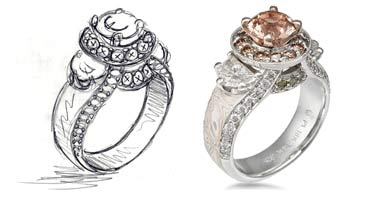 Unique Engagement Rings - Unique Wedding Rings | Diamonds by Krikawa