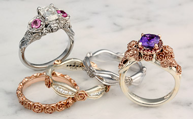 Unique Engagement Rings - Unique Wedding Rings | Diamonds by Krikawa