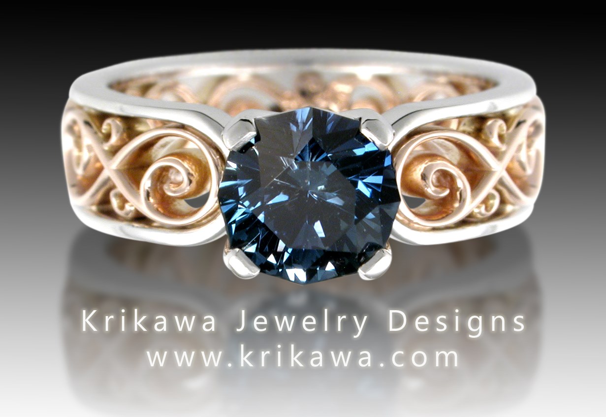 Modern Infinity Engagement Ring