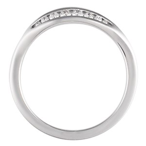 Curved Wave Band 0.17ctw