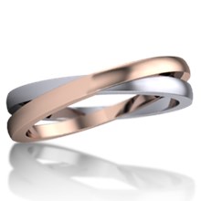 Twist Wedding Bands: Two Become One