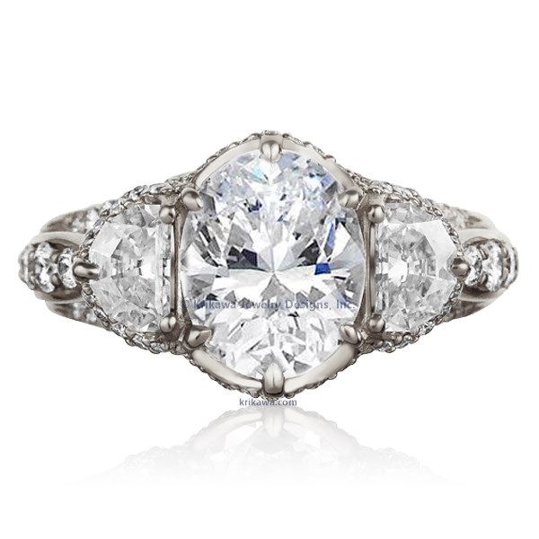 Phantom Mask Engagement Ring