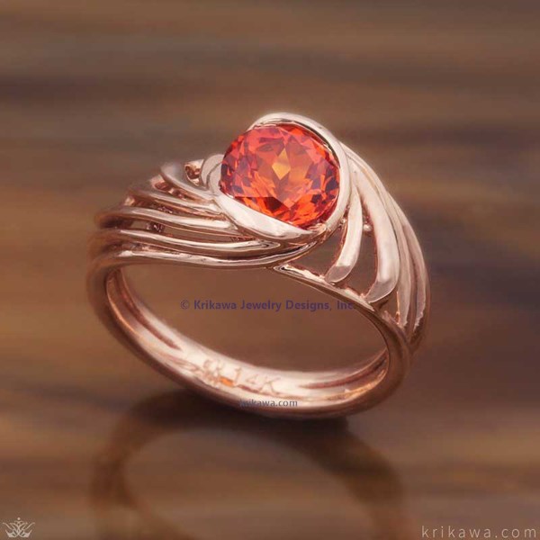 Galaxy Engagement Ring