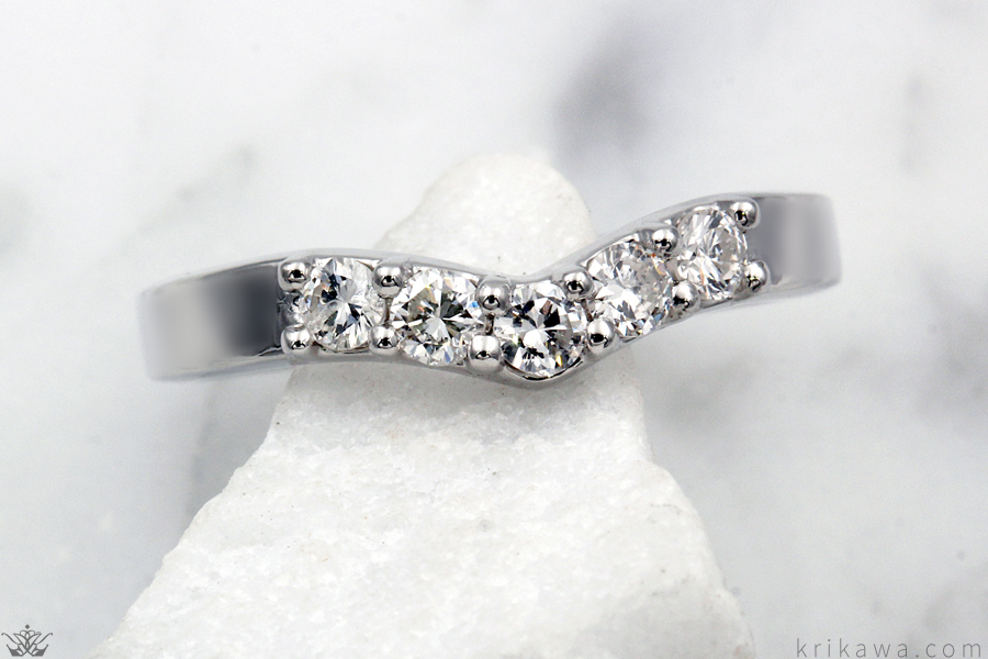 Dynamic Contoured Wedding Band