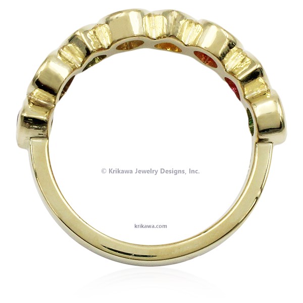 Pear Bezel Celebration Ring