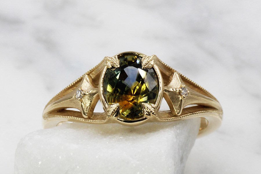 Fantasy Medieval Engagement Ring