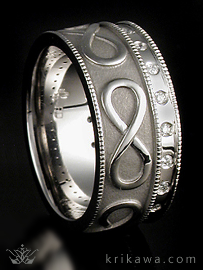 Infinity Symbol Rings